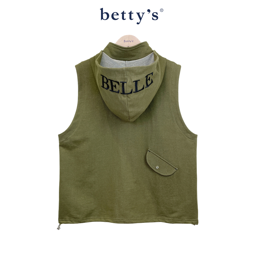 betty’s貝蒂思 連帽口袋熊造型背心(共二色)